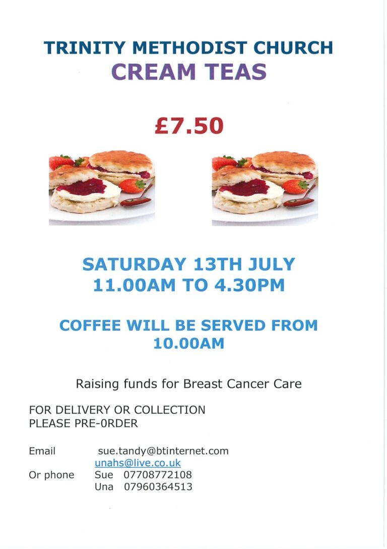 Trinity Cream Tea - Westfield Parish Council